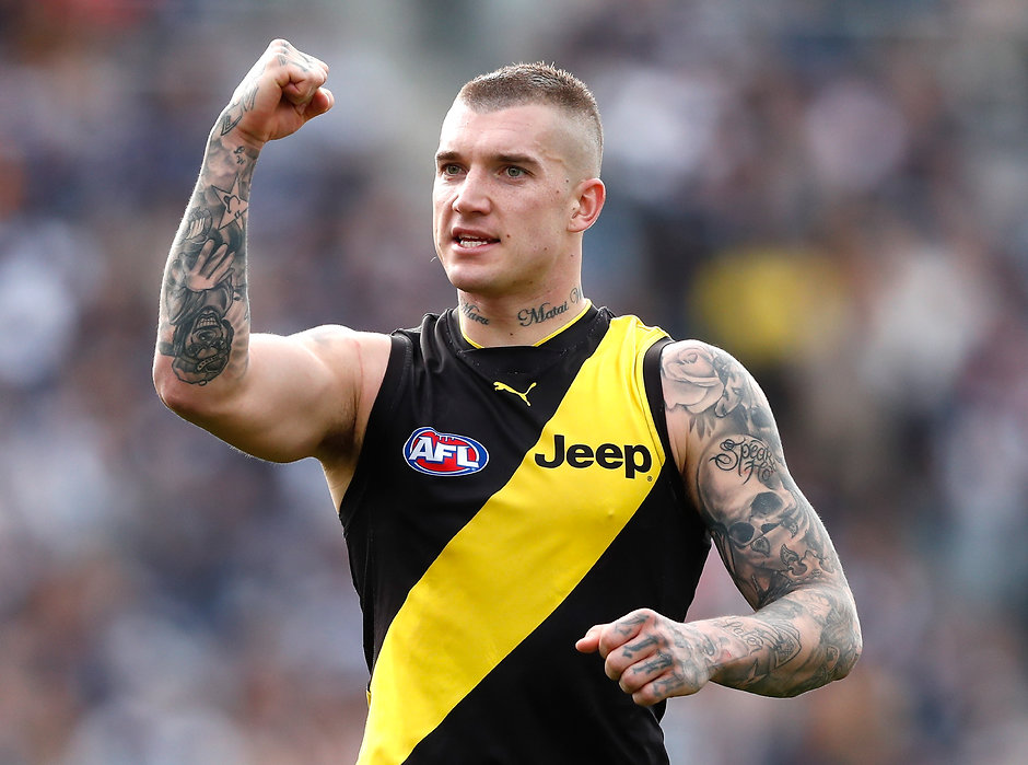 20 things about Dustin Martin