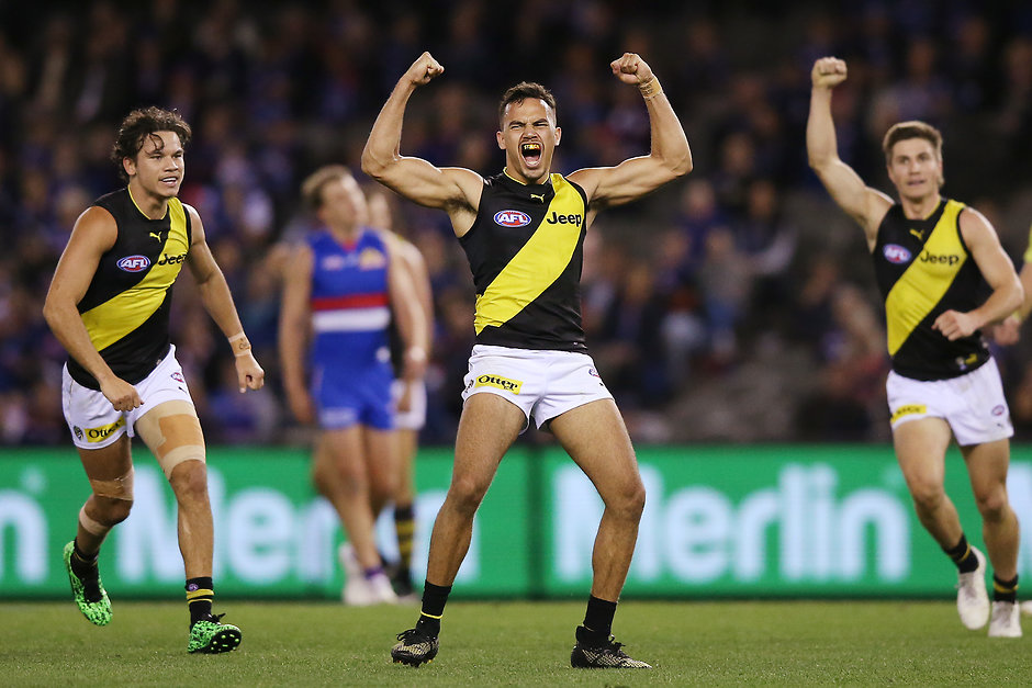 Tiger cubs fly the flag