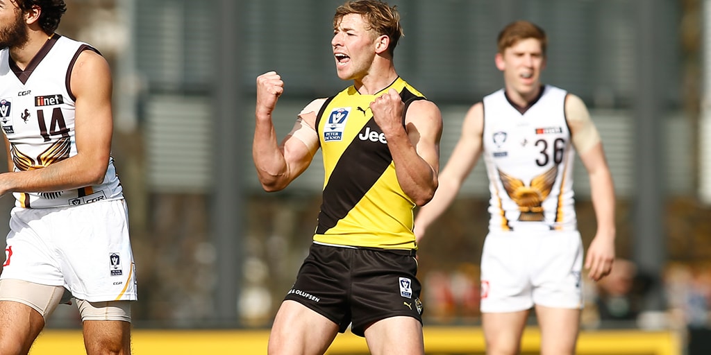 VFL Tiger Jake Aarts selected in the Rookie Draft