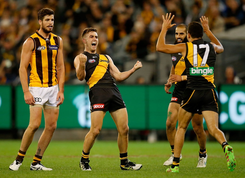 Richmond v Hawthorn history snapshot