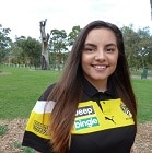 Oh we're from Tigerland: Tahlia Biggs