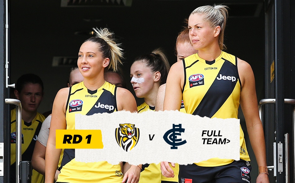 Tigers name inaugural AFLW team