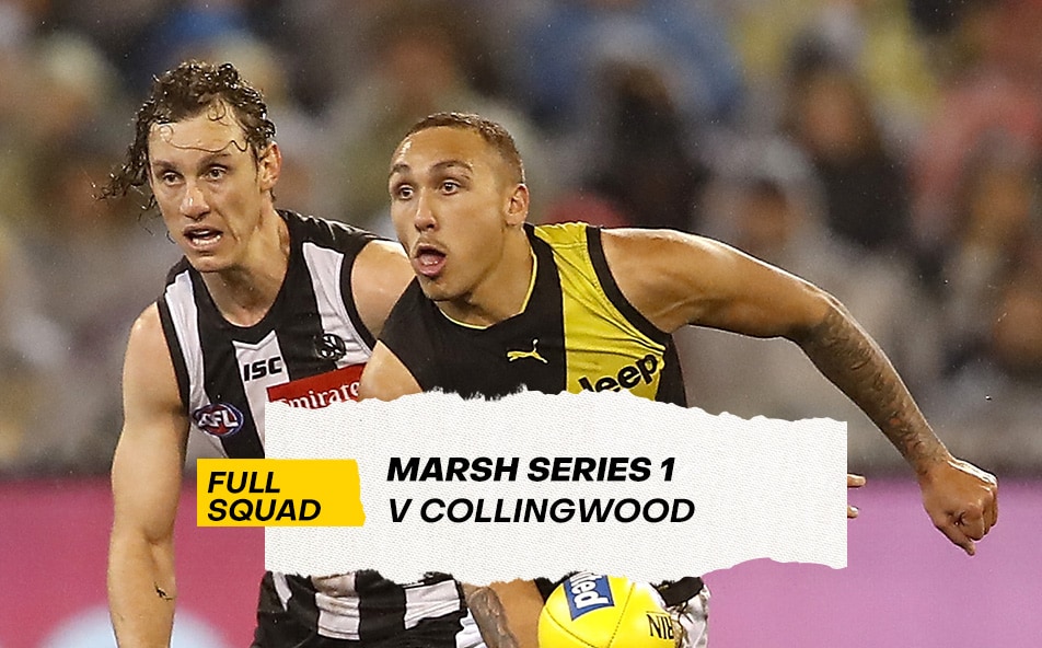 Tigers name squad for Marsh 1