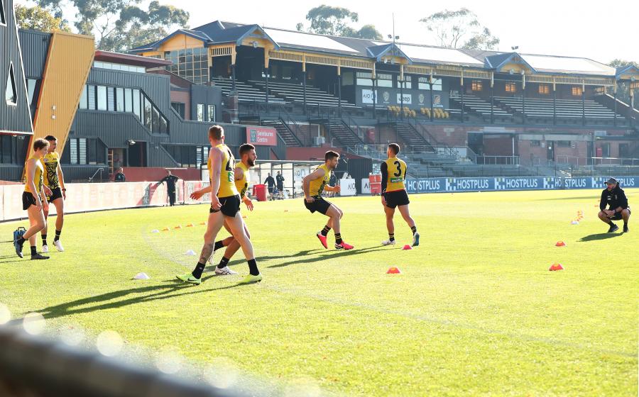 Tigers training restart update