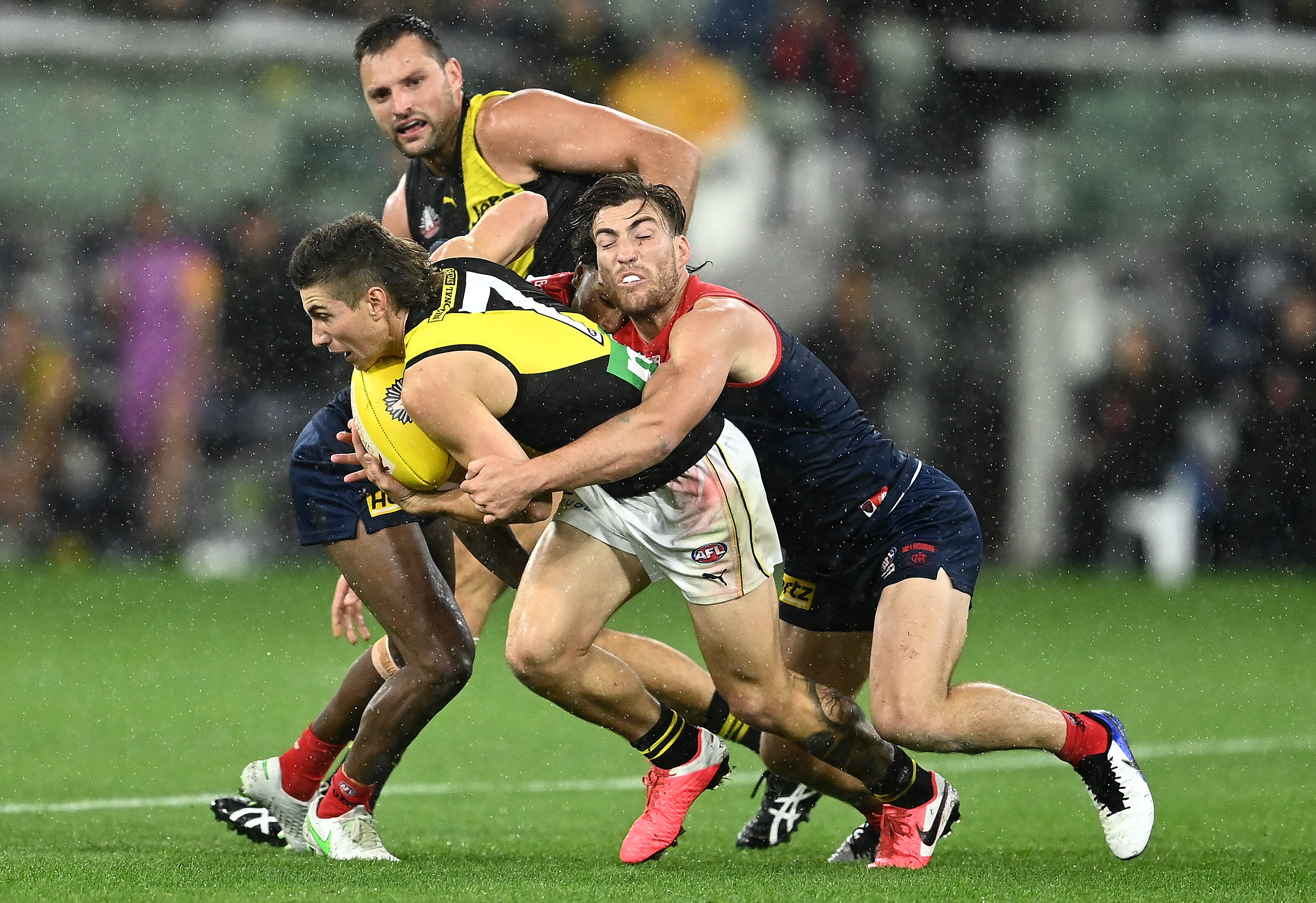 Tigers toppled by Demons on Anzac Day eve