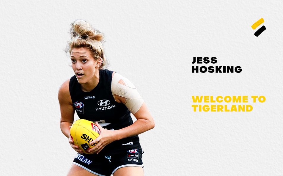 Jess Hosking becomes a Tiger