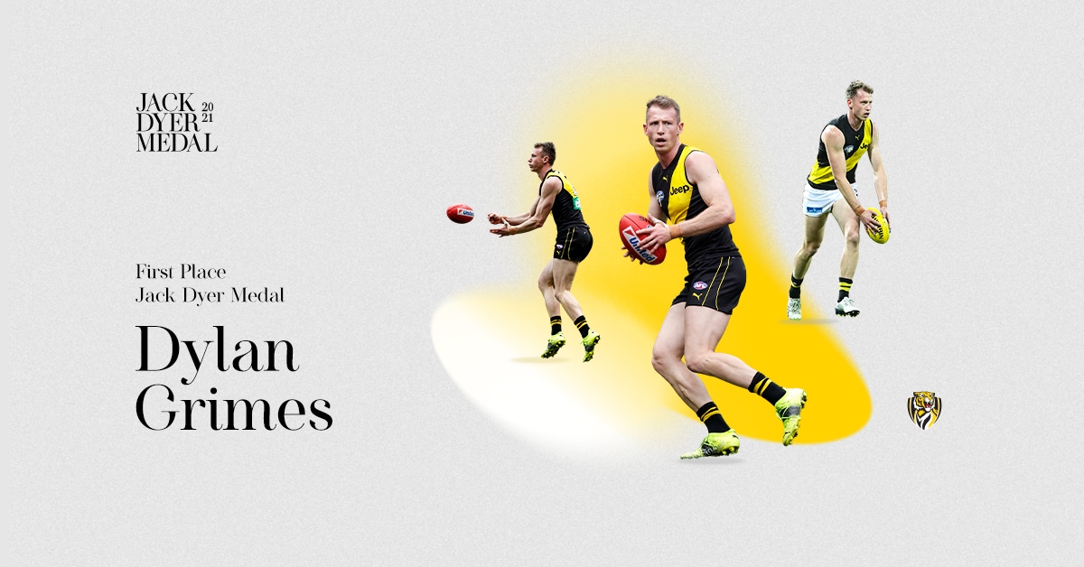 Grimes grabs Jack Dyer Medal