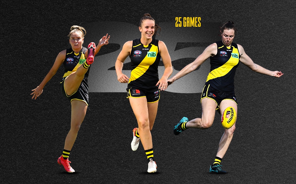 Tiger trio to hit 25-game milestone