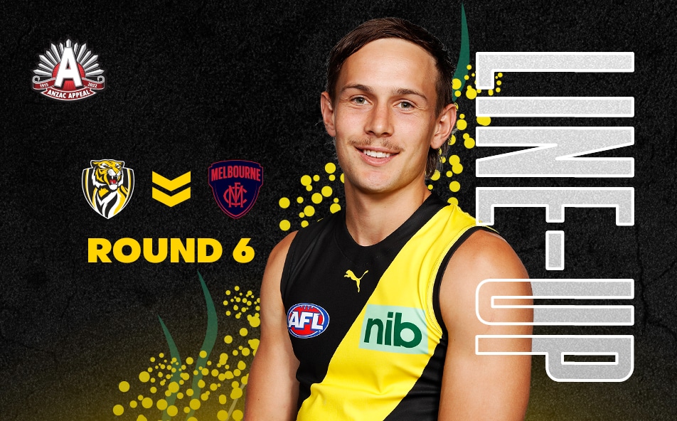 Tigers name Anzac Day Eve team