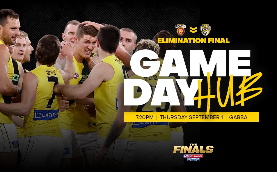 Elimination Final Game Day Hub