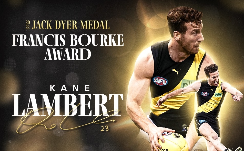 Lambert wins prestigious Francis Bourke Award