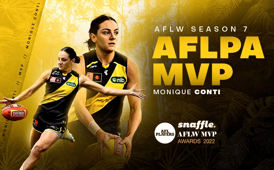 Conti crowned AFLW MVP