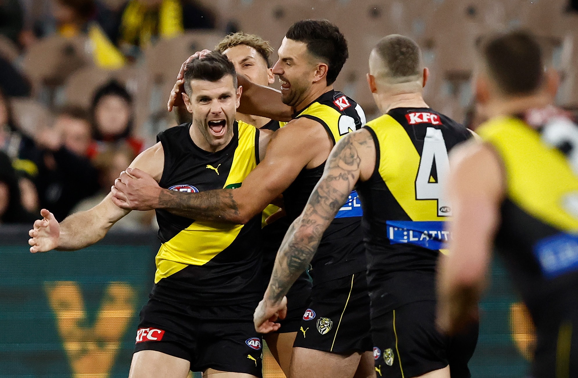 Cotch a star! Champ shines as Tigers sink Saints in wet