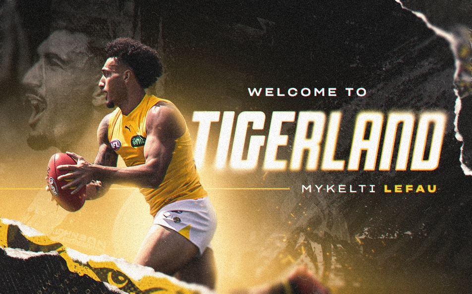 Lefau becomes an AFL-listed Tiger