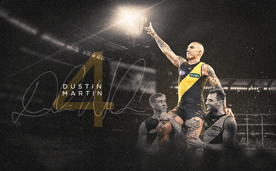 Thank you, Dustin Martin