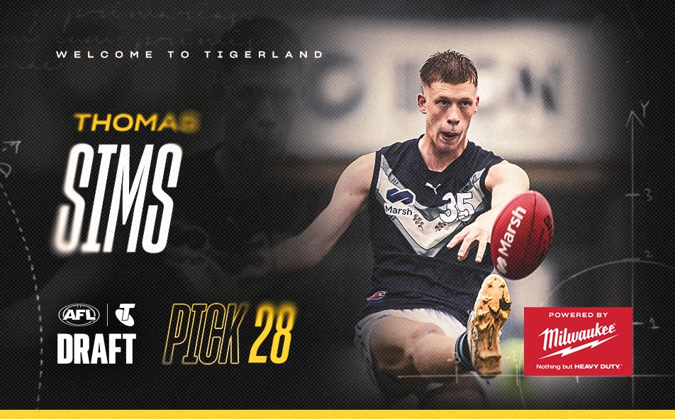 Sims leaps into Tigerland