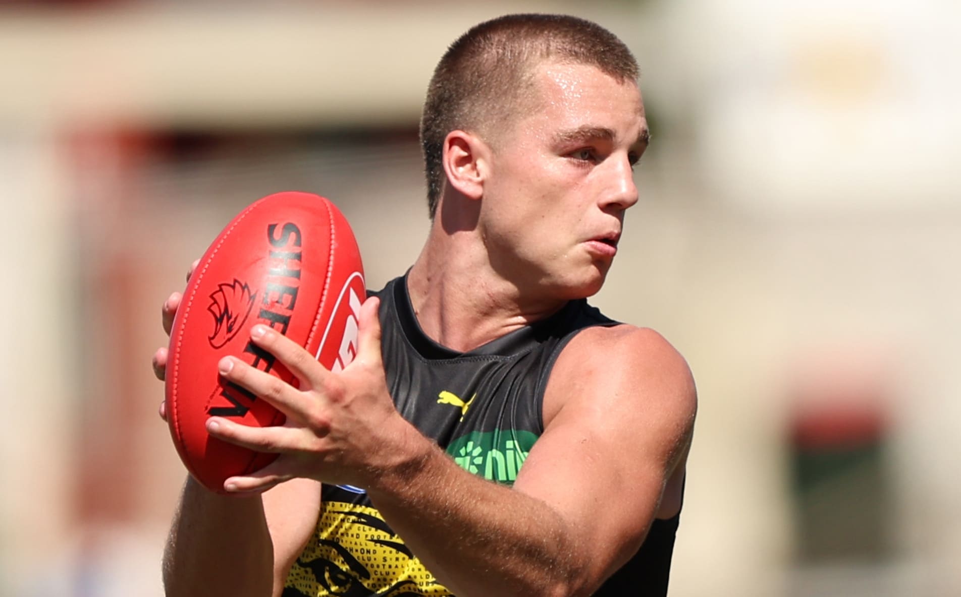Tigers outplayed in match sim, Lalor helped off the ground late