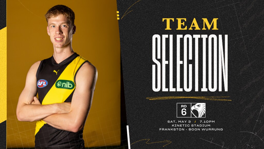 VFL team finalised for Round 6