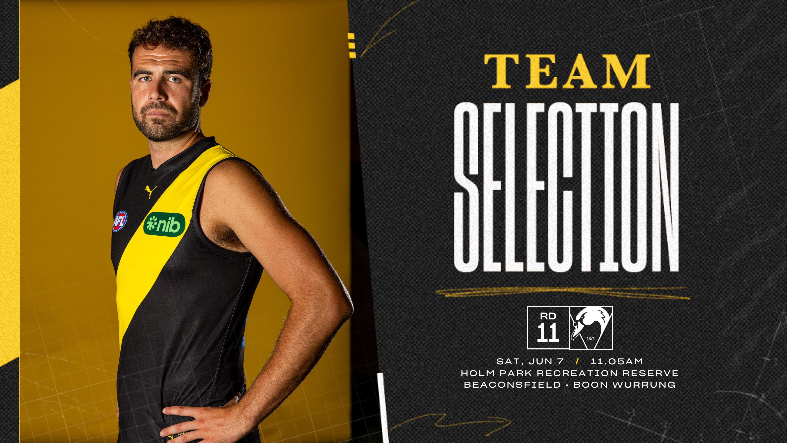 Debutant amongst five VFL changes for Round 11