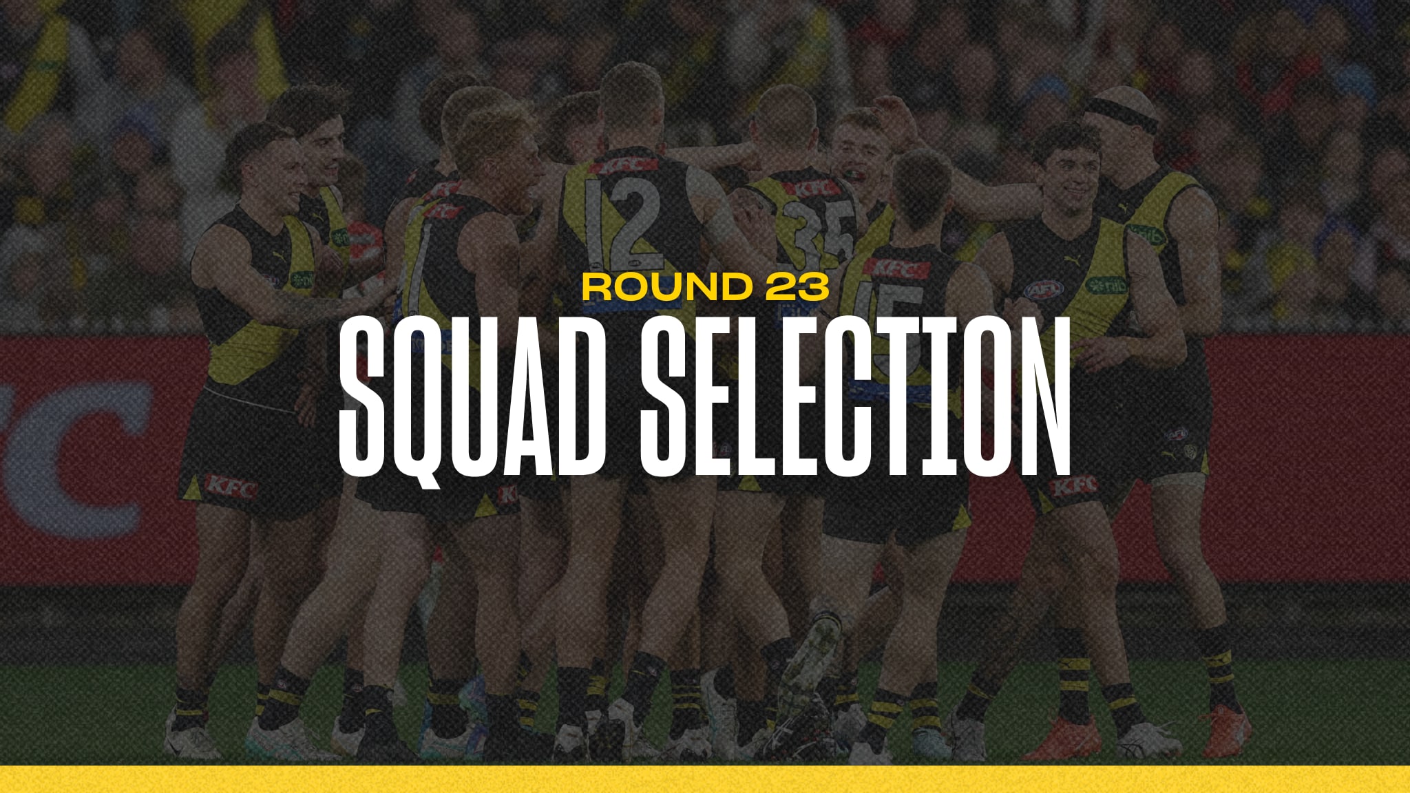 Three additions to Round 23 squad