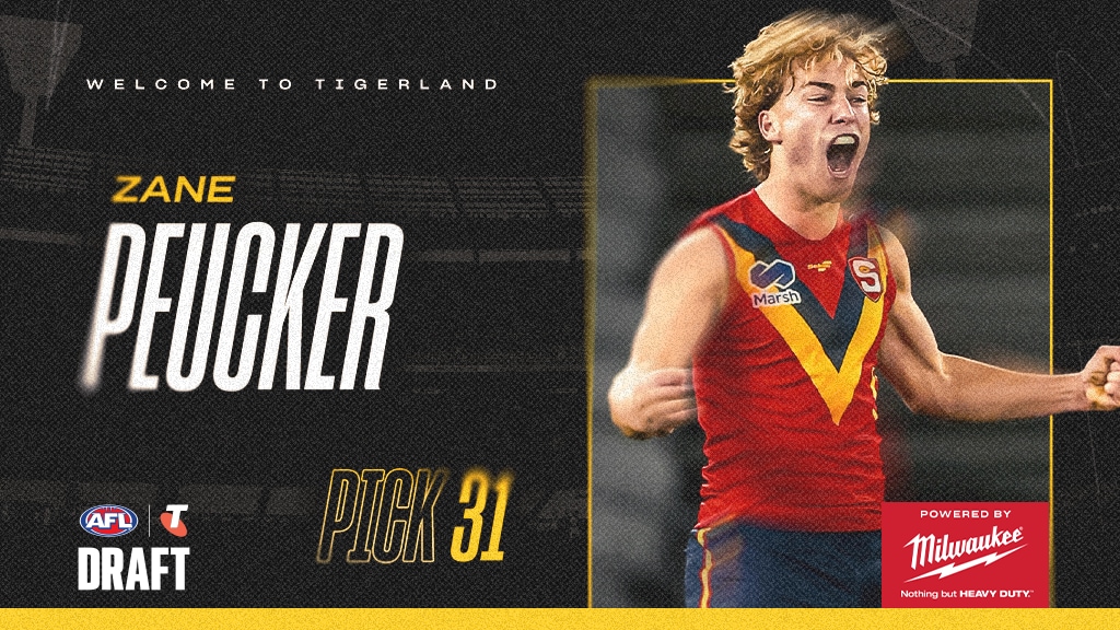 Tigers grab Zane Peucker