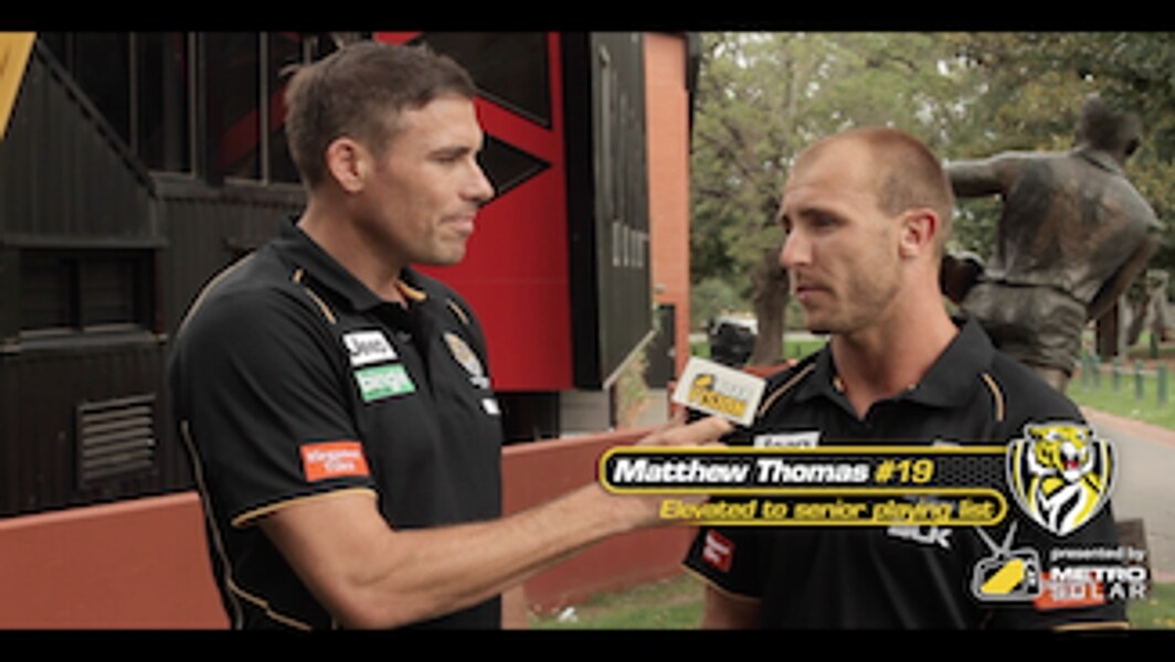 Thomas up for the challenge