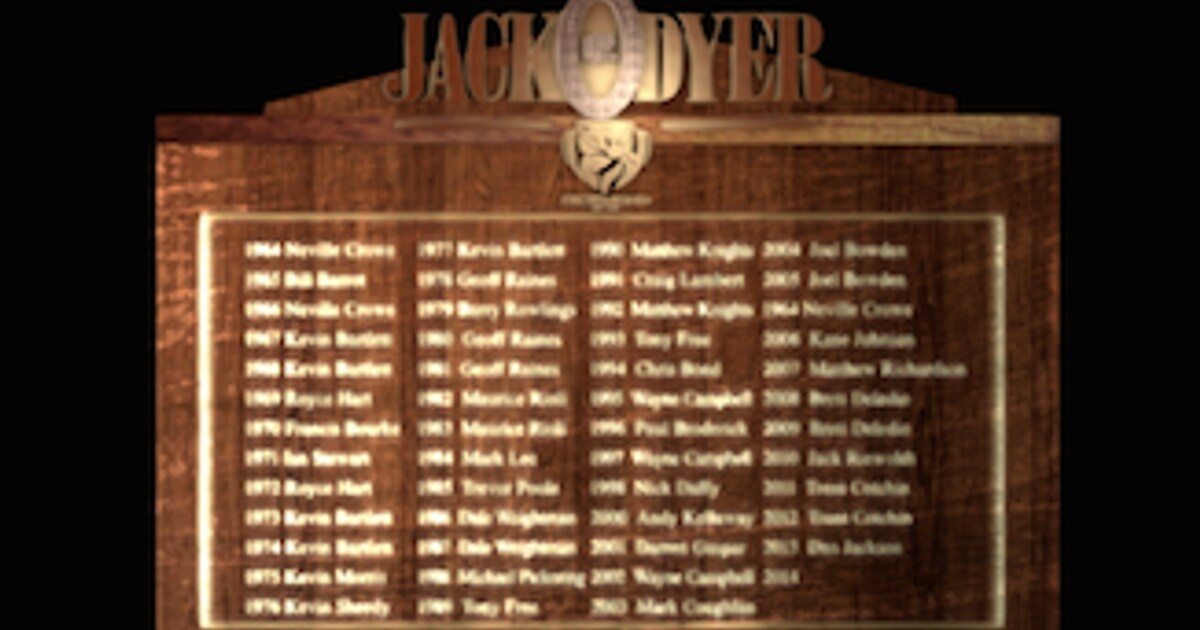 50 years of the Jack Dyer Medal