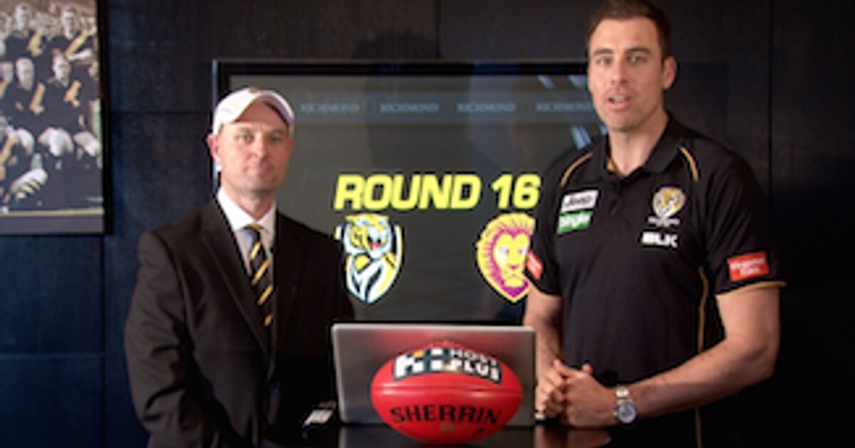 Round 16 Richmond team