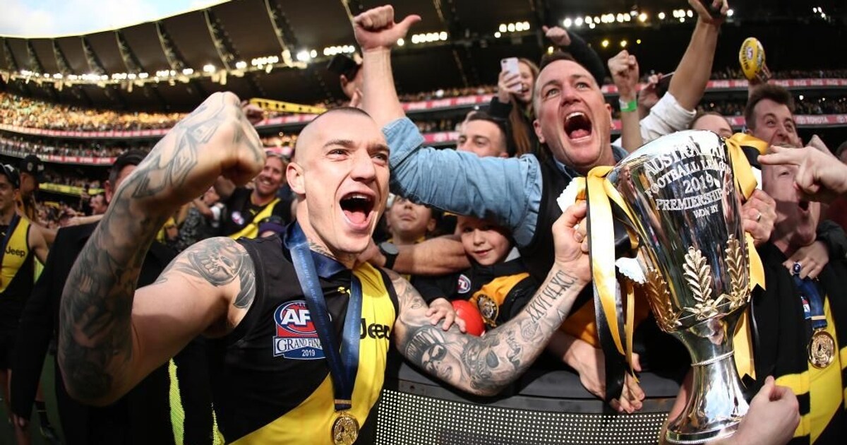 Premiership Tigers’ statistical summary: Dustin Martin