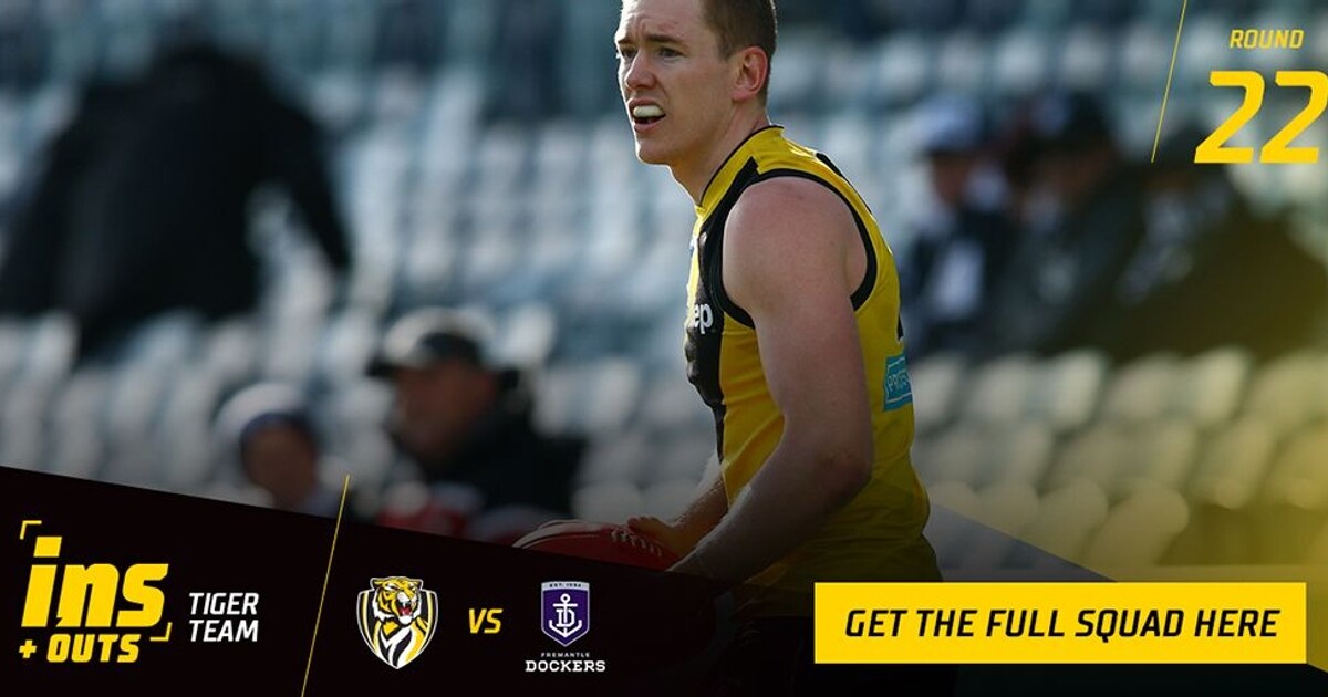 Four Tiger squad inclusions