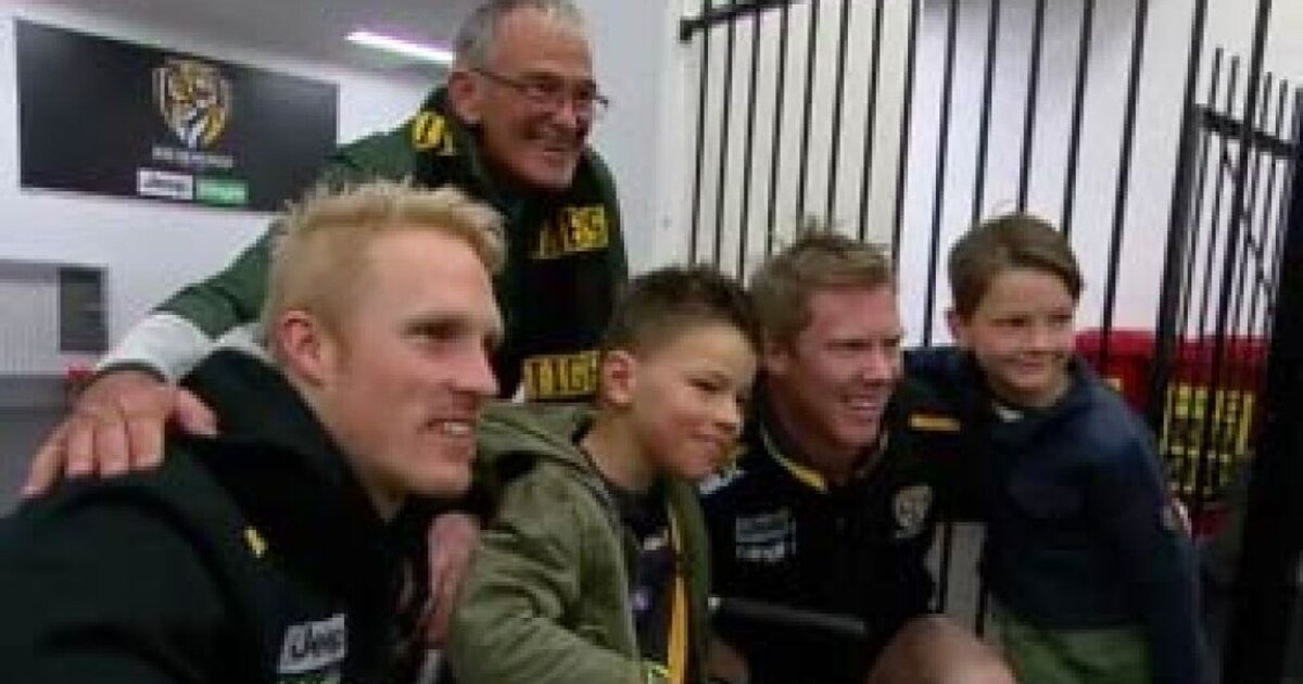 Richmond make Finley's dreams come true
