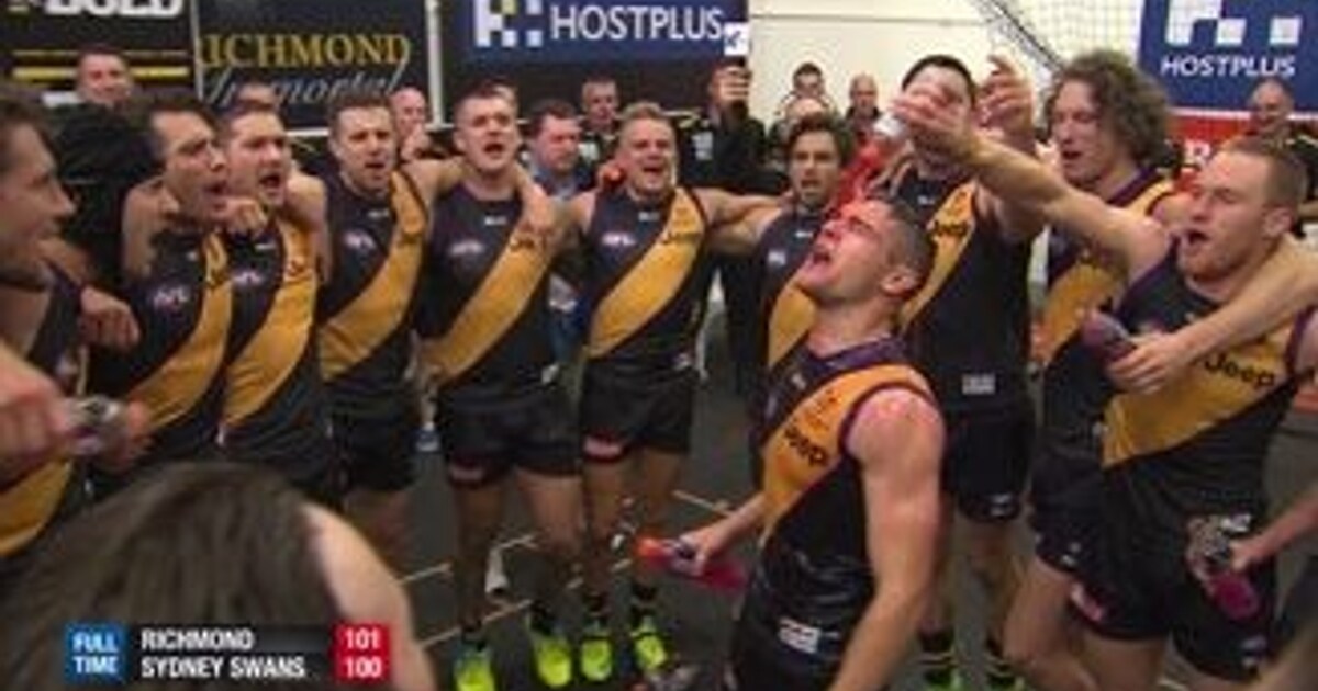Team song: Richmond