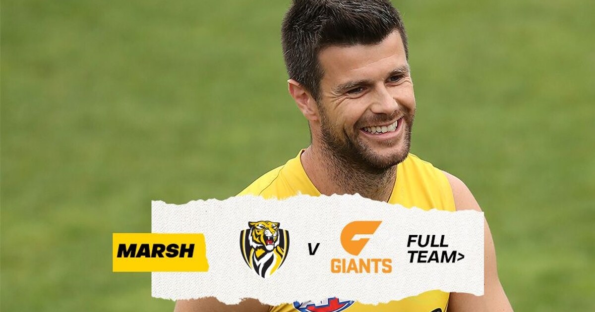 Tigers finalise team for GWS clash