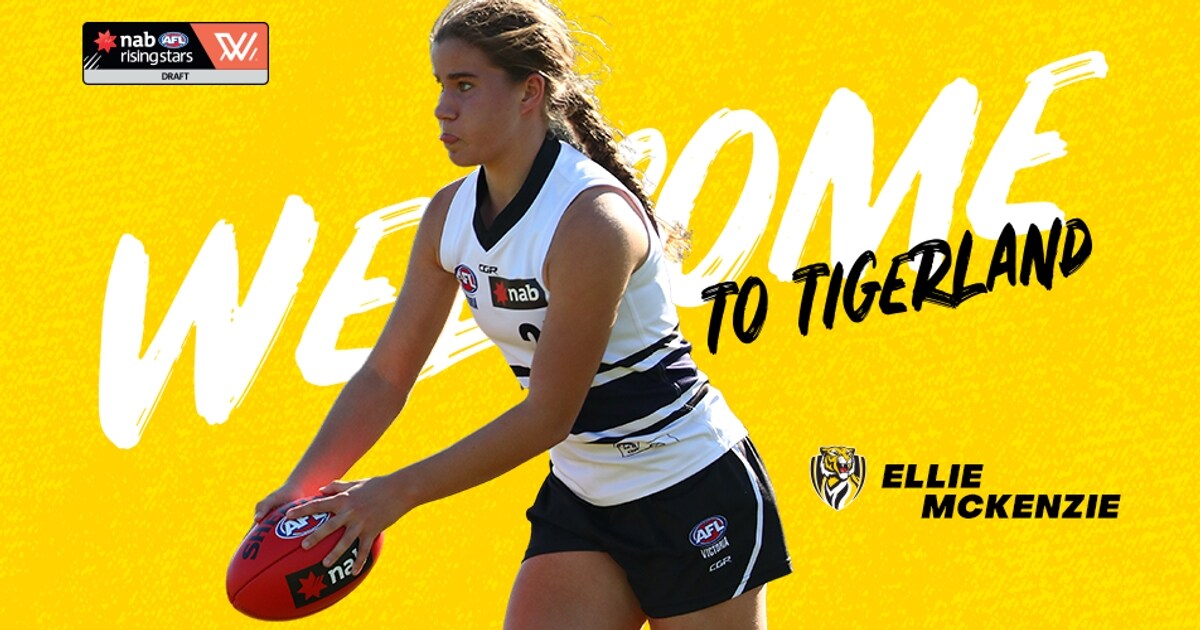 Tigers take Ellie McKenzie as number one pick