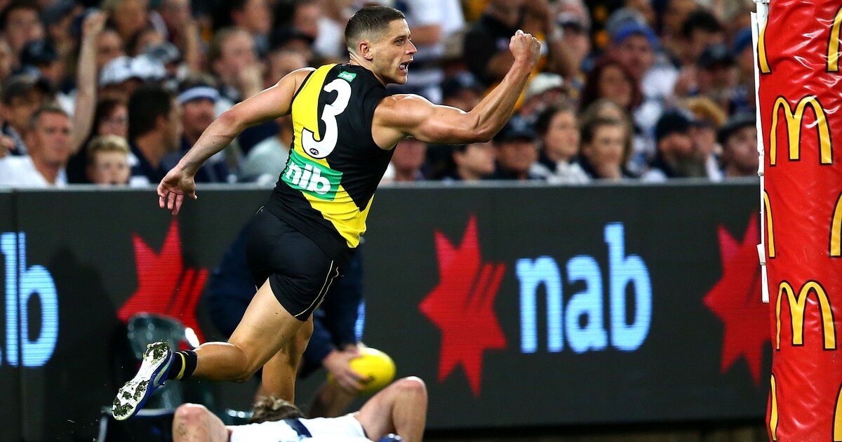 Triple Tiger premiership trio set record