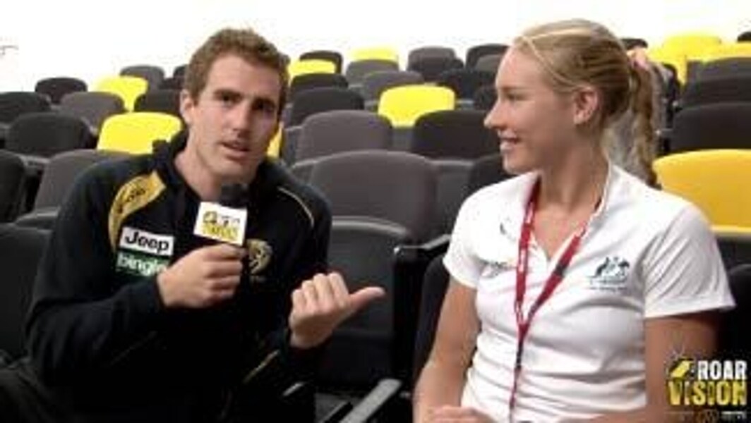 Olympian Kim Crow visits Tigerland