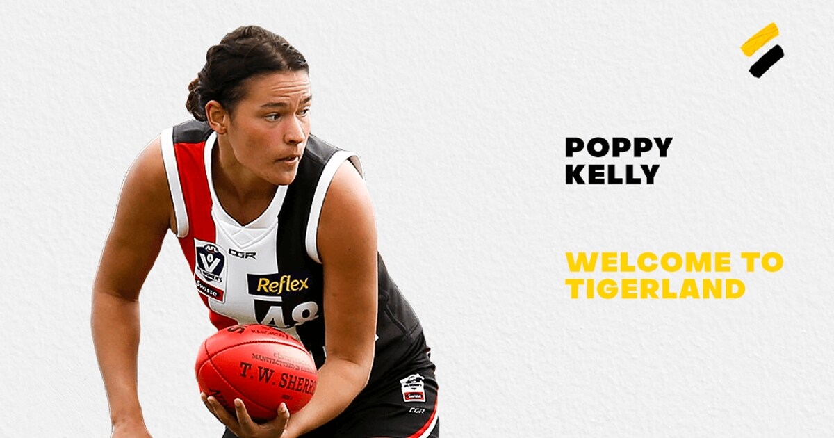 Poppy Kelly becomes a Tiger