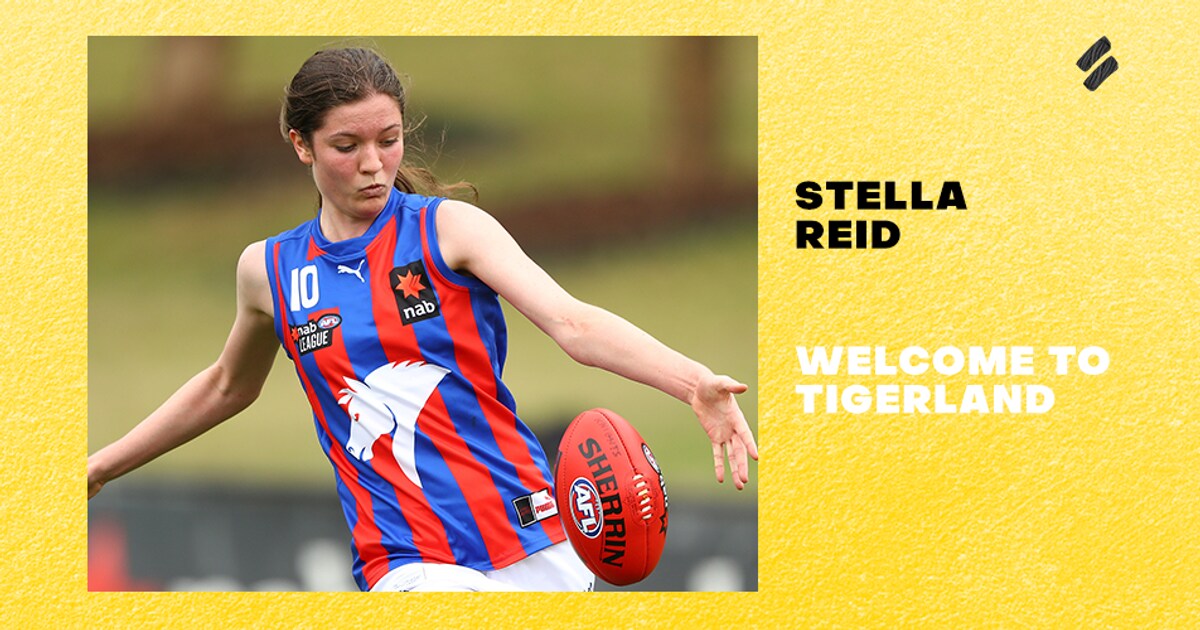 Stella Reid becomes an AFLW Tiger