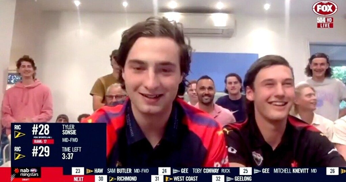 2021 AFL Draft: Pick 28 Tyler Sonsie