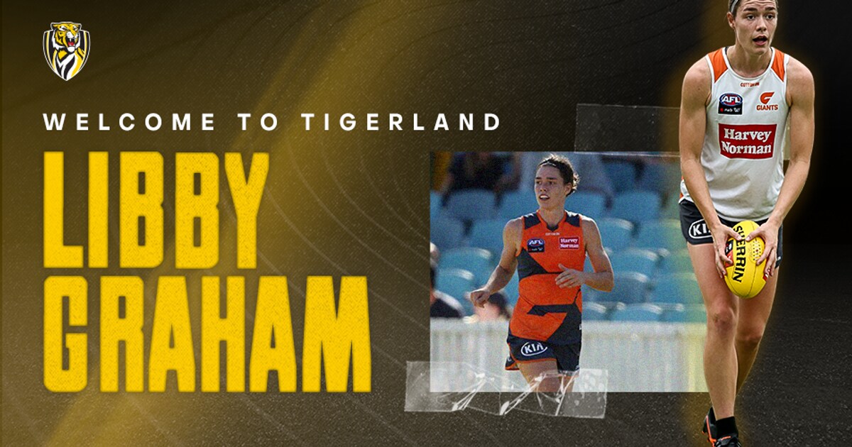 Libby Graham becomes an AFLW Tiger