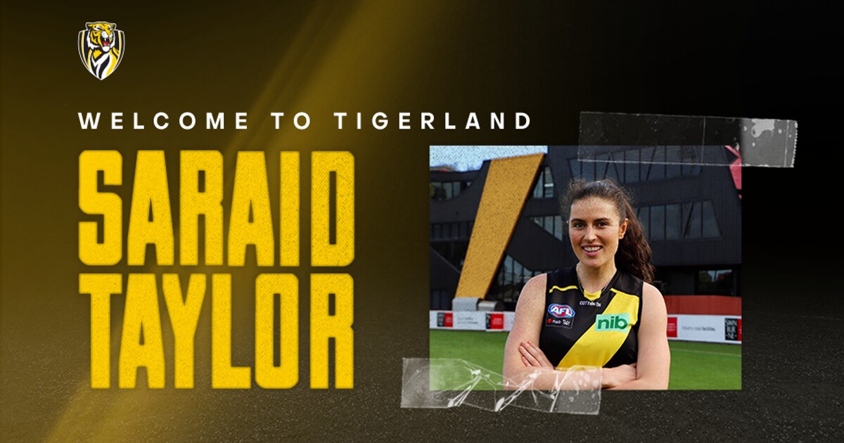 Richmond signs Saraid Taylor as cross-code rookie