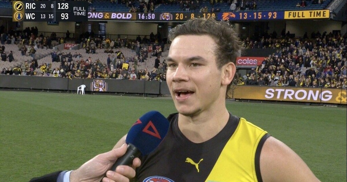 Round 16: Rioli post-match
