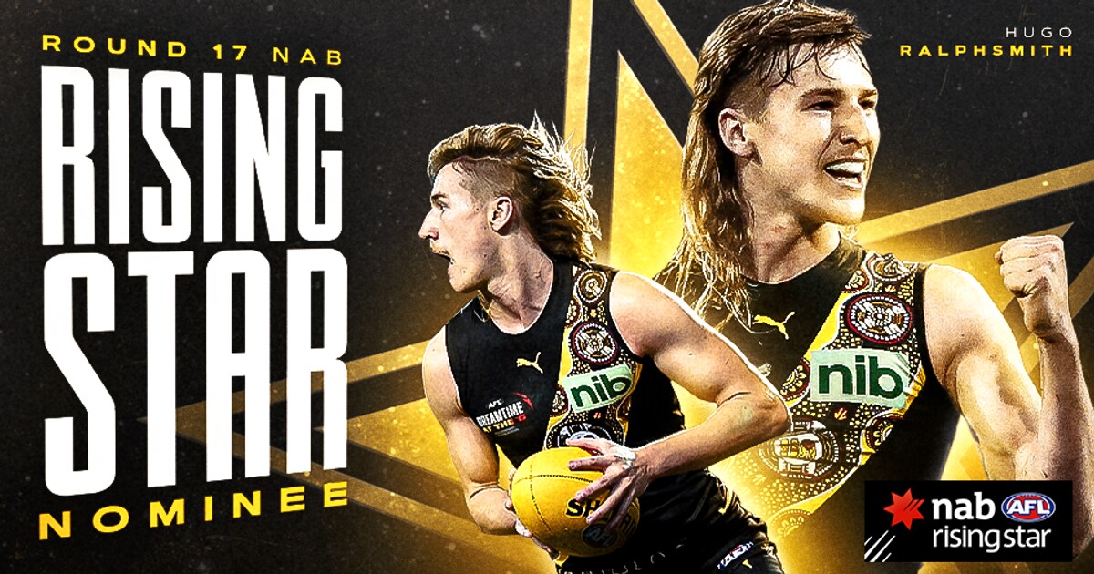 Ralphsmith earns Round 17 Rising Star nomination