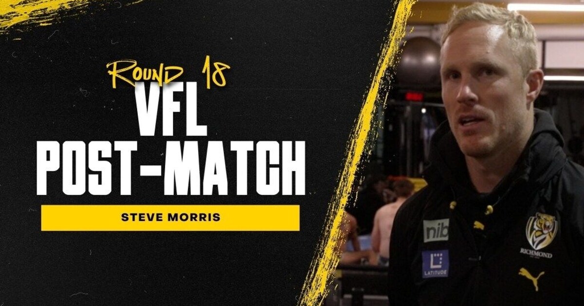 VFL R18: Morris post-match