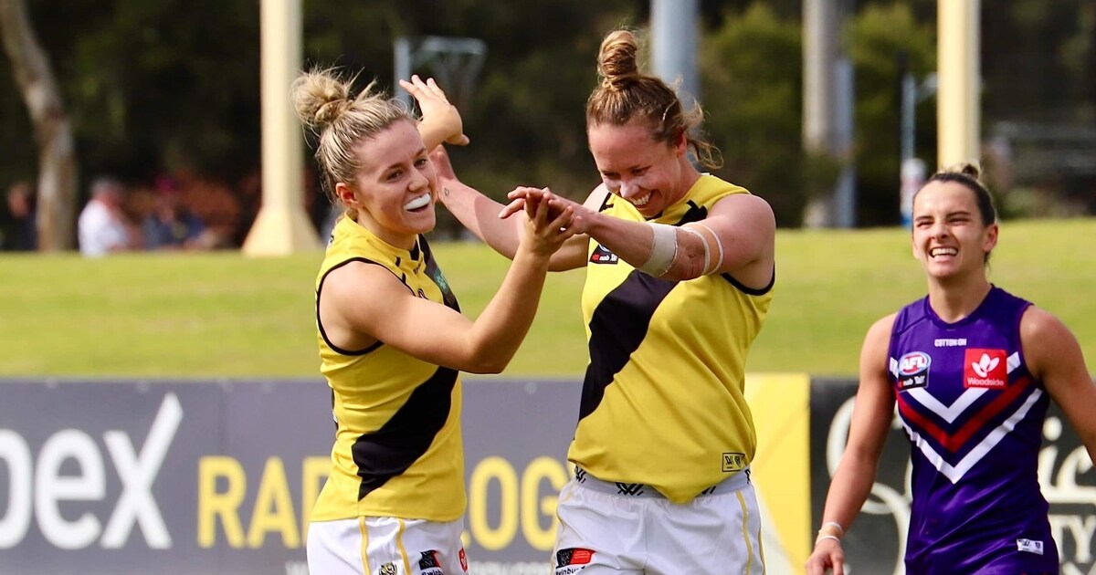 AFLW Tigers record pre-season win over Fremantle AFLW Tigers record pre-season win over Fremantle