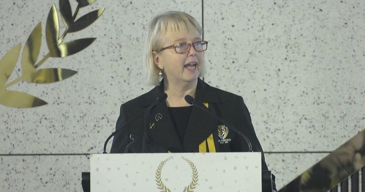 Peggy's final AFL President's Function