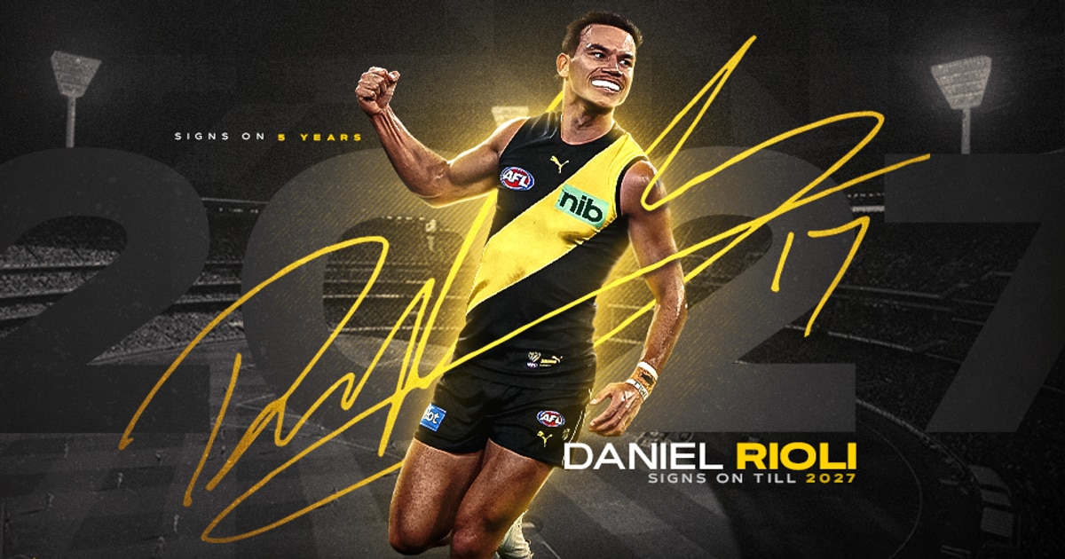 Daniel Rioli signs five-year contract extension