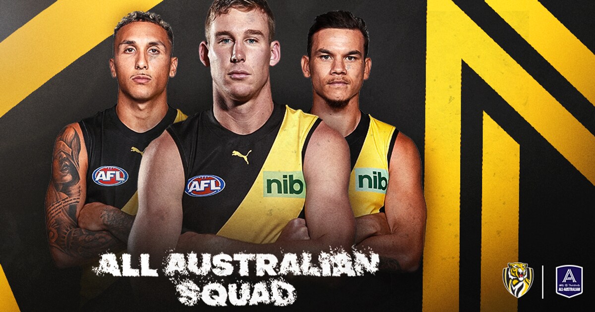 Three Tigers named in All Australian squad