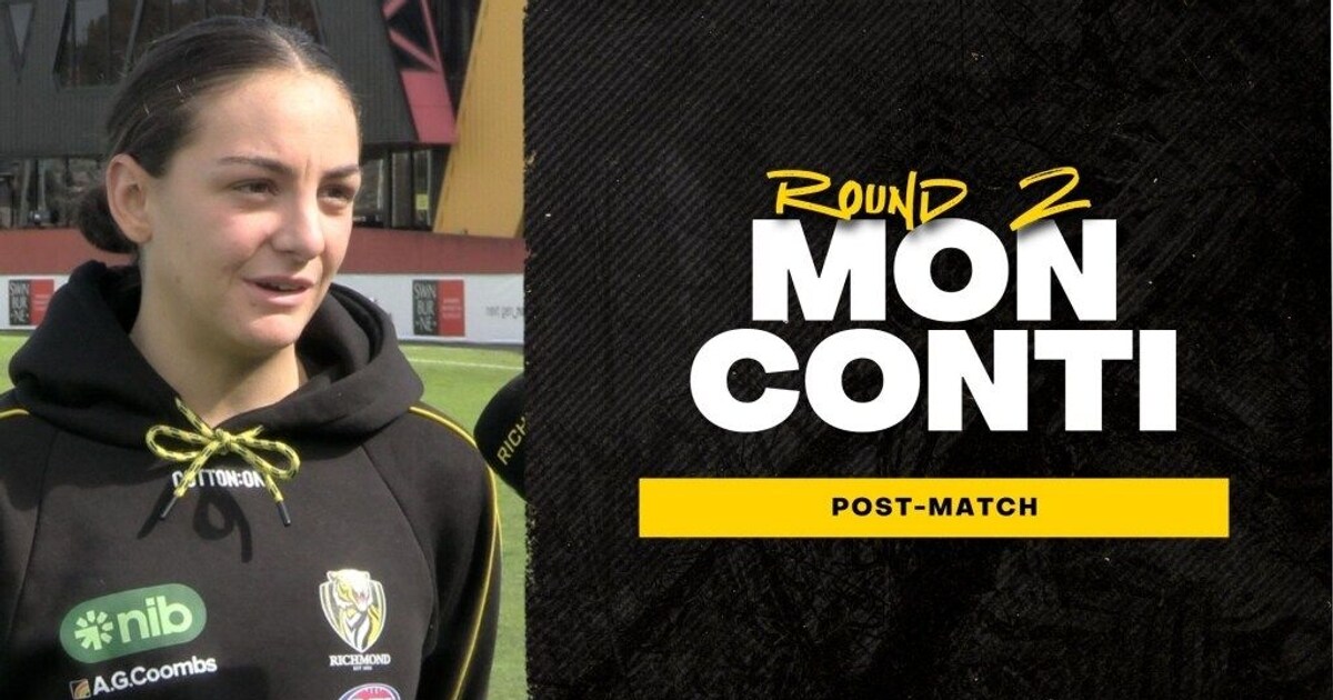 AFLW R2: Conti post-match