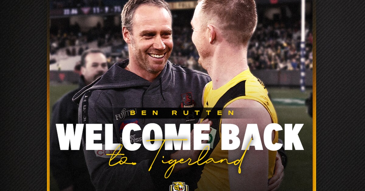 Ben Rutten returns to Richmond